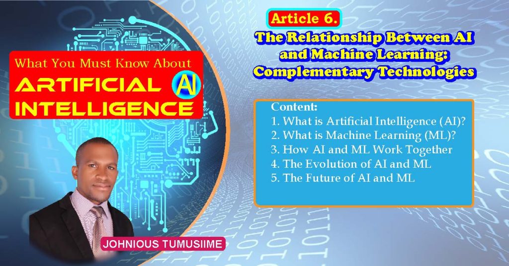 The Relationship Between AI and Machine Learning: Complementary Technologies – 24 TECH TIME (U) LTD