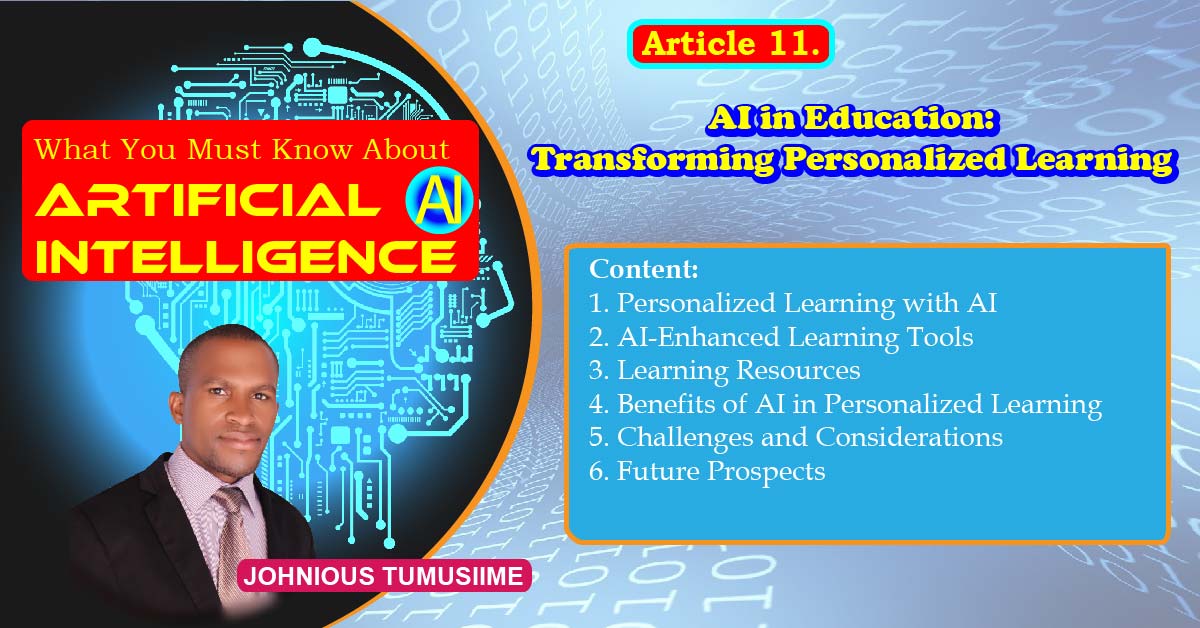AI in Education: Transforming Personalized Learning – 24 TECH TIME (U) LTD